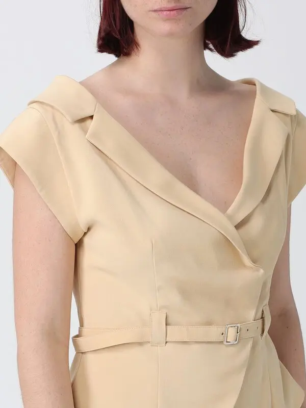 Patrizia Pepe Viscose Vest - Yellow