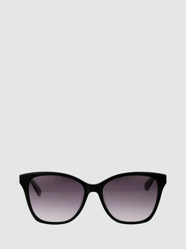 Calvin Klein Acetate Cat-eye Sunglasses With Lettering Logo