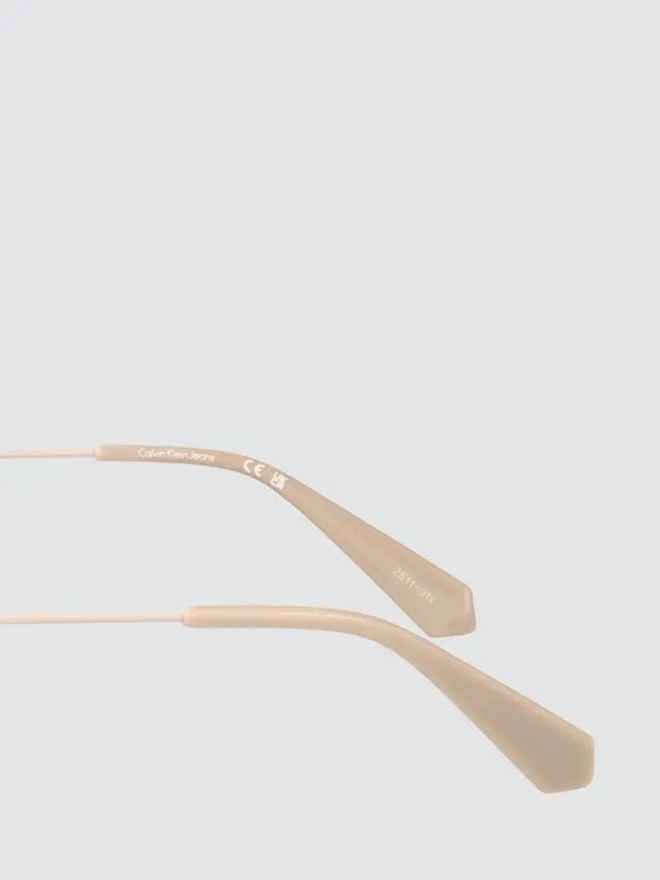 Calvin Klein Oval Metal Sunglasses