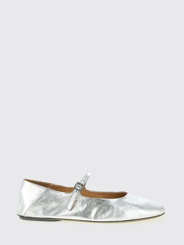 Marsèll Strascico Laminated Leather Ballerinas