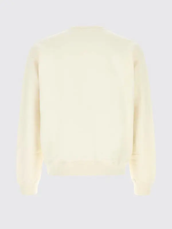Sporty & Rich Contrast Logo Cotton Sweatshirt