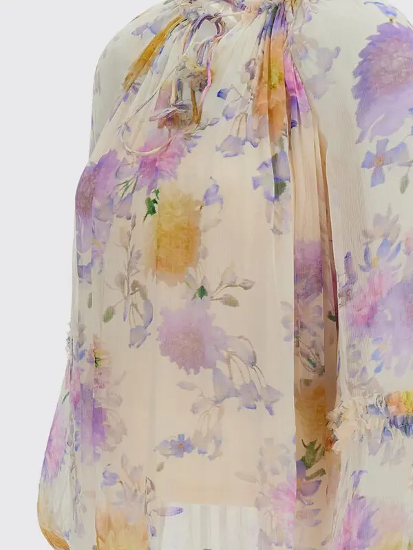 Zimmermann Floral Print Viscose Blouse