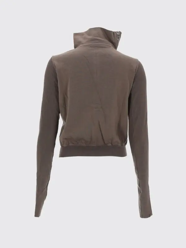 Rick Owens Cotton Zip-up Sweatshirt