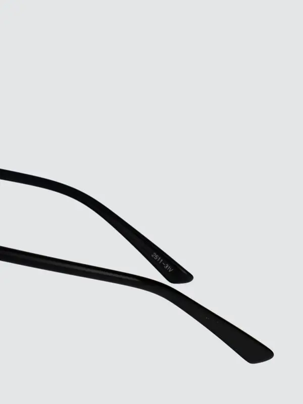 Calvin Klein Acetate Cat Eye Sunglasses With Lettering Logo