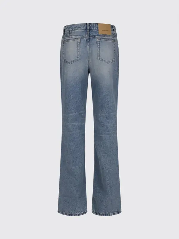 AMI Paris Flared Cotton Denim Jeans