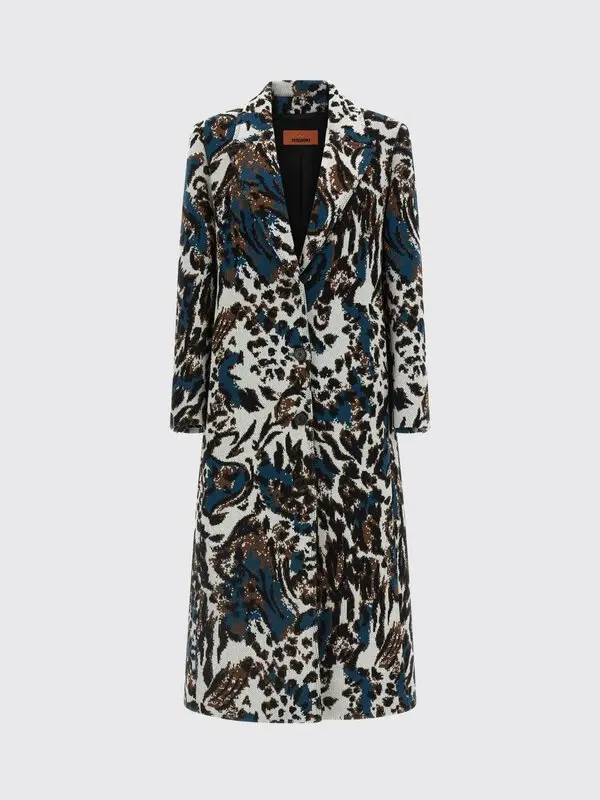 Missoni Printed Mid Length Coat