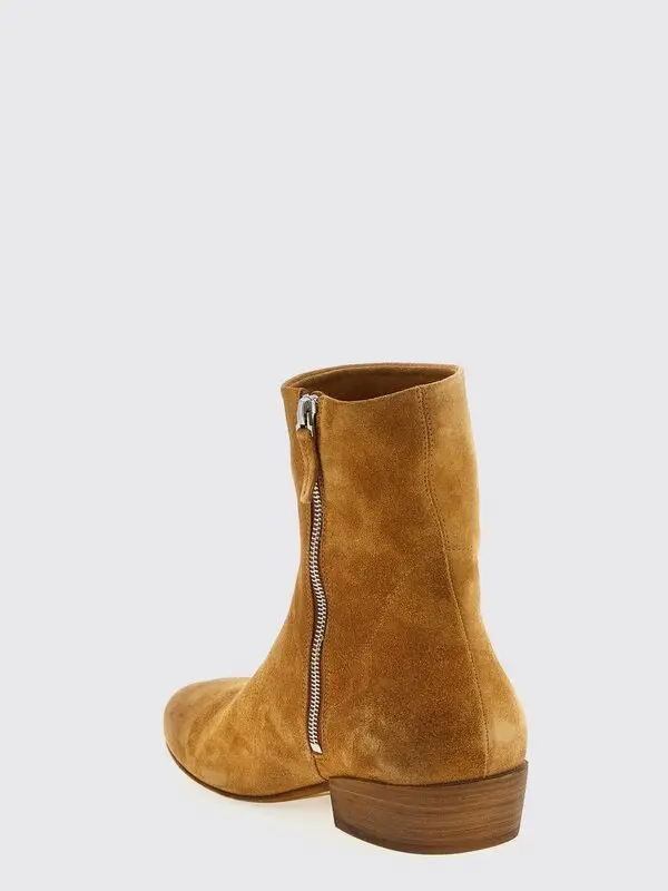 Marsèll Suede Ankle Boots With Side Zip