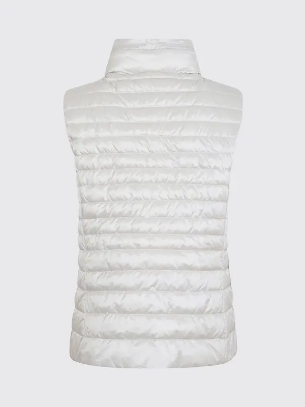 MOORER Padded Quilted Vest - Grey