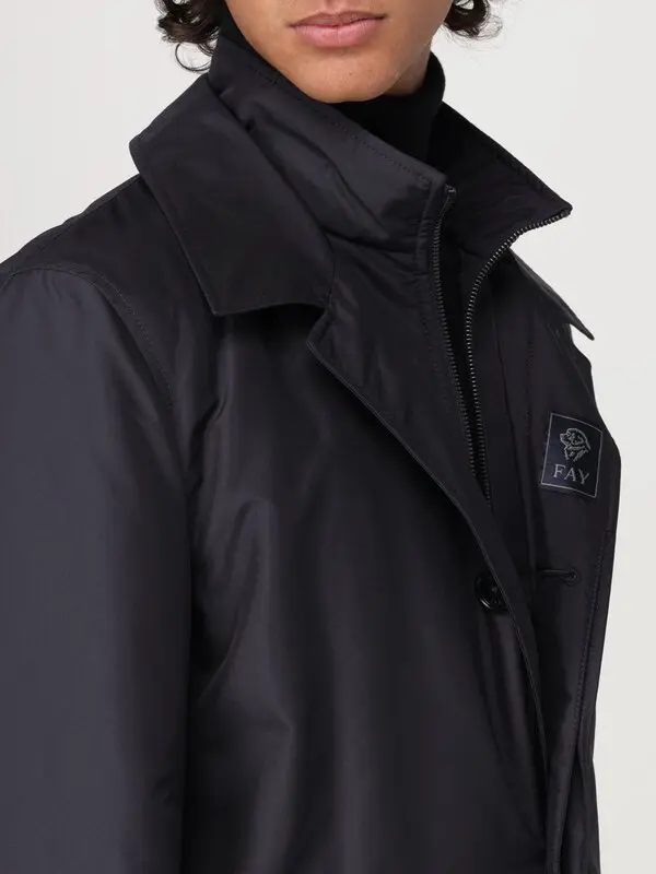 FAY Tailored Coat - Blue