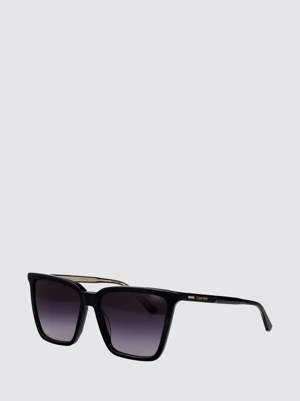 Calvin Klein Acetate Cat-eye Sunglasses With Logo