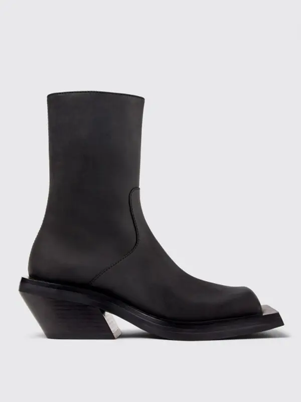 Camper Ankle Boots With Zip Closure