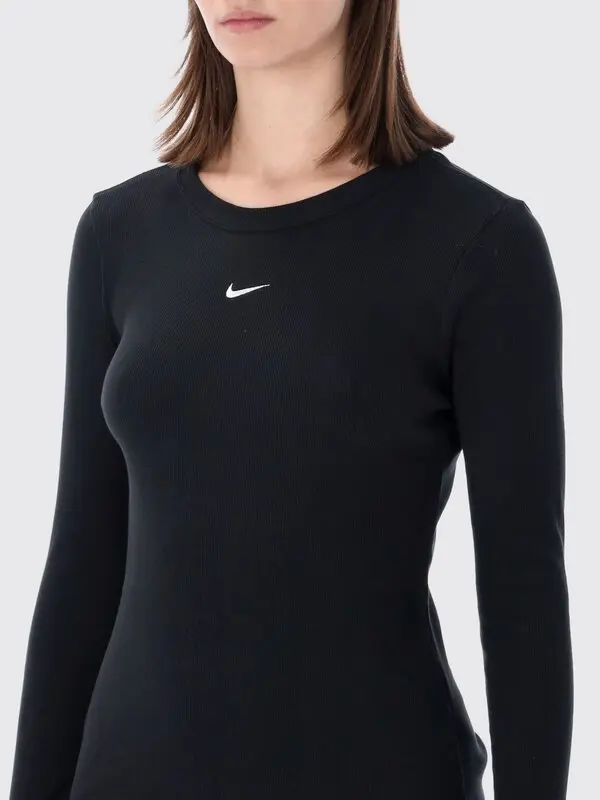 Nike Cotton T-shirts With Logo - Black