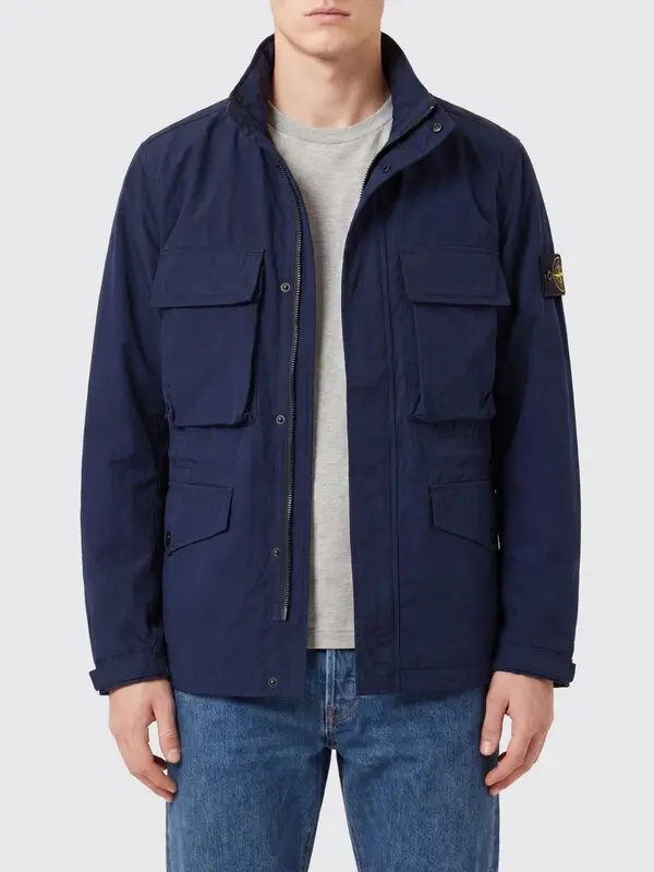 Stone Island High Neck Windbreaker Jacket