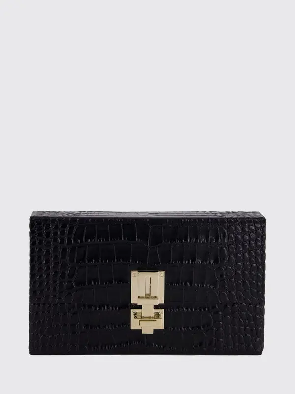 TOM FORD Crocodile Print Leather Clutch