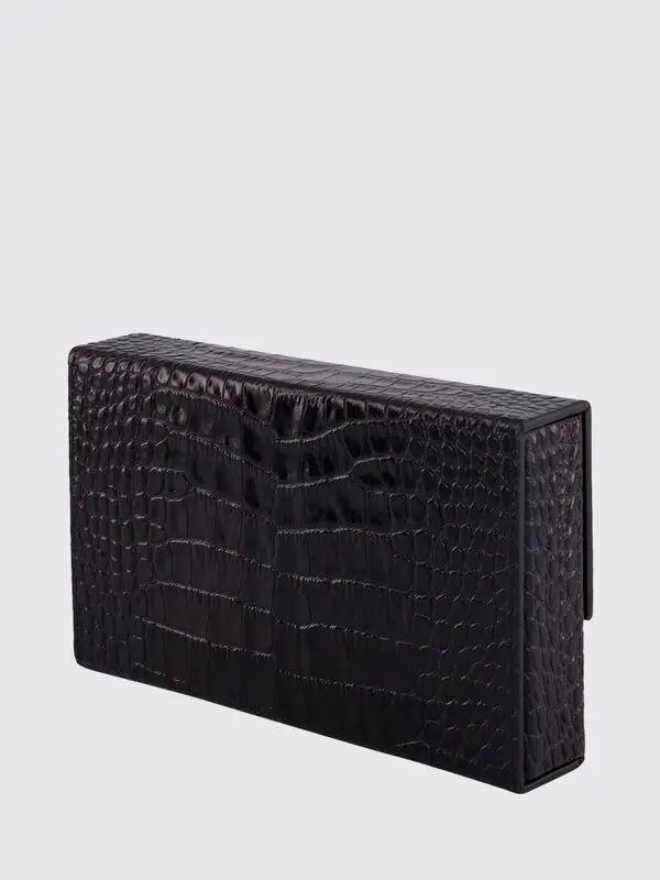 TOM FORD Crocodile Print Leather Clutch