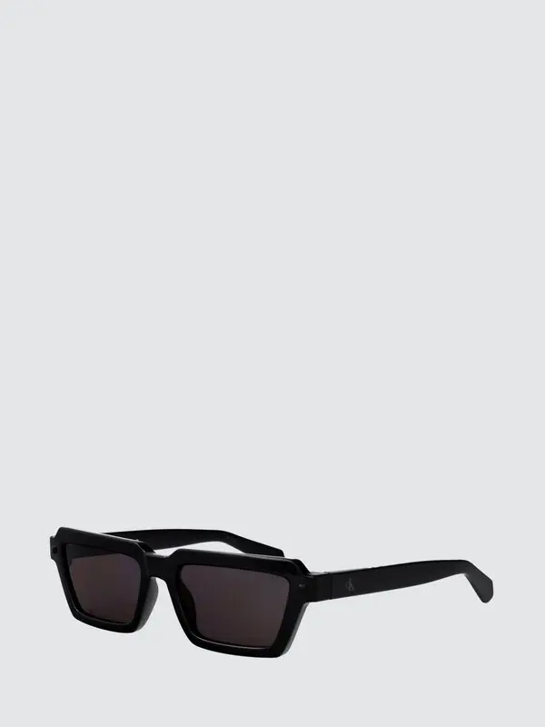 Calvin Klein Acetate Cat Eye Sunglasses - Black