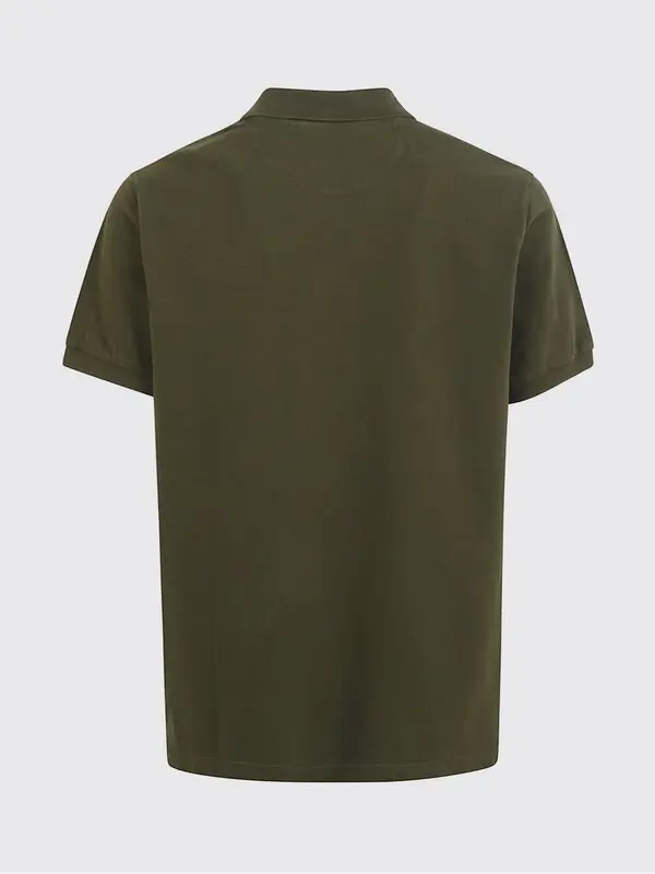 BARACUTA Basic Cotton Polo Shirt - Brown