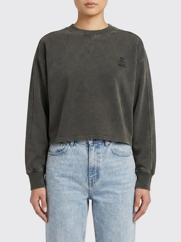 Isabel Marant Étoile Crew Neck Sweatshirt - Black