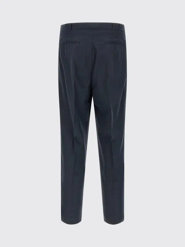Brunello Cucinelli Cotton Tailored Trousers - Blue
