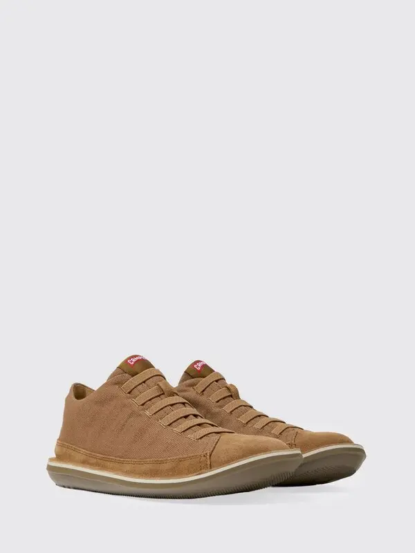 Camper Beetle Recycled Cotton And Suede Ankle Boots