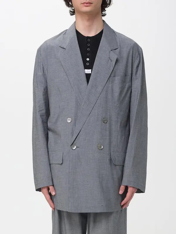 MAGLIANO Double-breasted Cotton Blazer - Grey