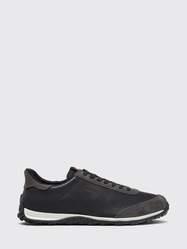 Camper Grained Leather Low-top Sneakers With Vibram Sole