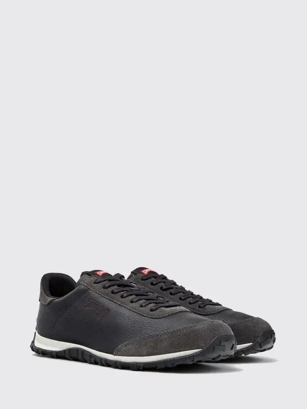 Camper Grained Leather Low-top Sneakers With Vibram Sole