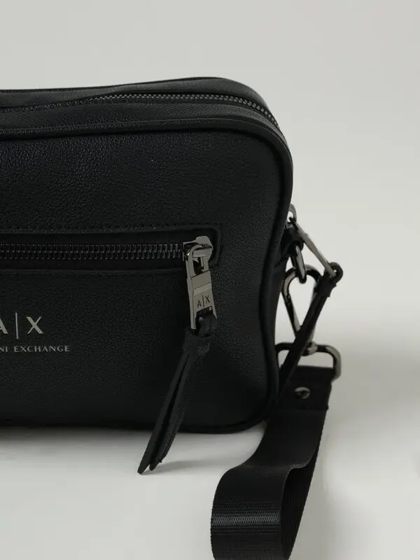 Armani Exchange Textured Camera Bag With Zip Pocket