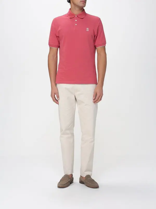 Brunello Cucinelli Polo Shirt Colour - Red