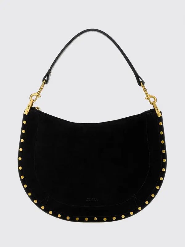 Isabel Marant Étoile Oskan Suede Shoulder Bag - Black