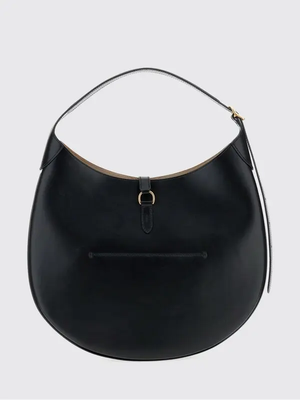 Polo Ralph Lauren Leather Hobo Bag - Black