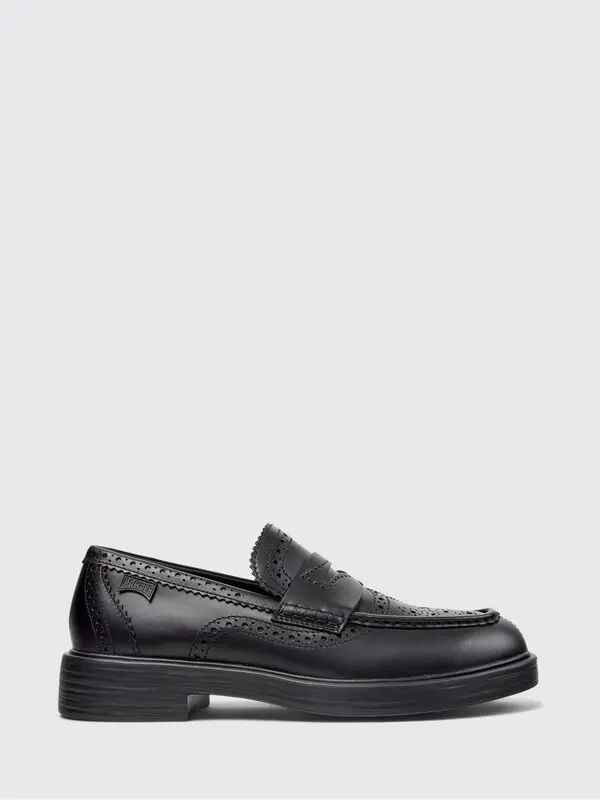 Camper Twins Leather Brogue Loafers