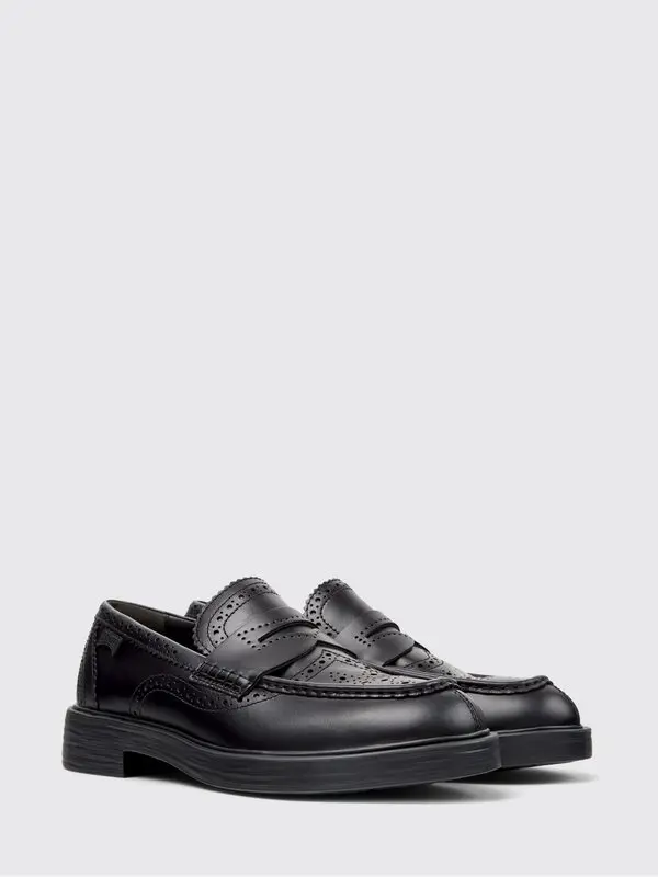 Camper Twins Leather Brogue Loafers