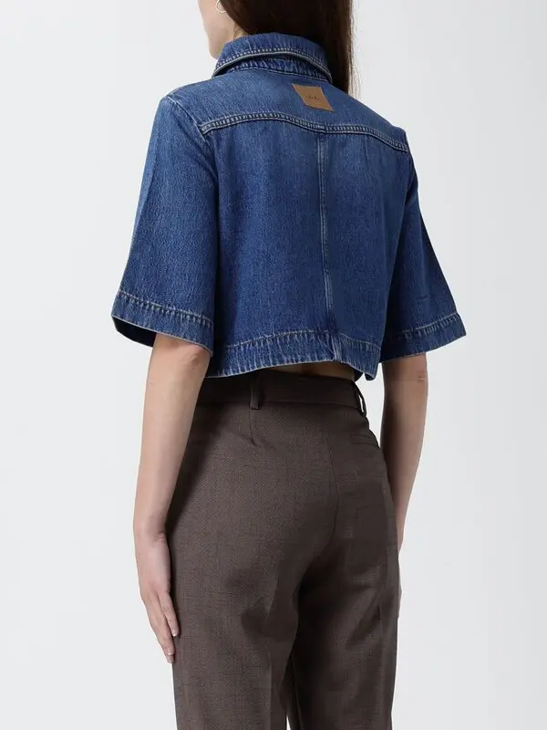 Liu Jo Cotton Denim Shirt