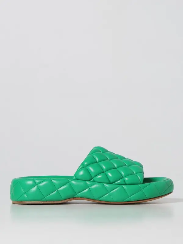 Bottega Veneta Quilted Heeled Sandals