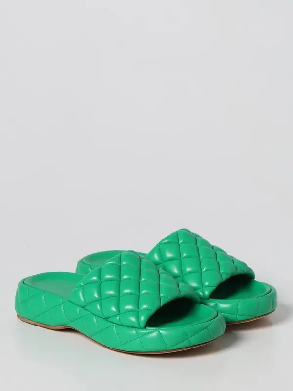 Bottega Veneta Quilted Heeled Sandals