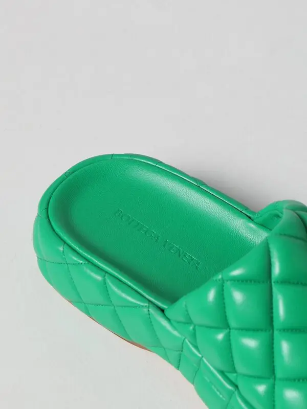 Bottega Veneta Quilted Heeled Sandals
