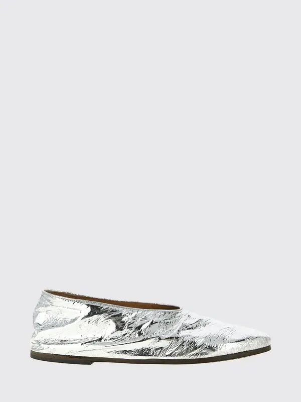 Marsèll Coltellaccio Laminated Leather Ballerinas