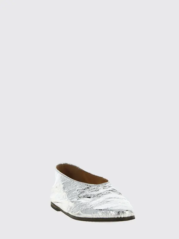 Marsèll Coltellaccio Laminated Leather Ballerinas