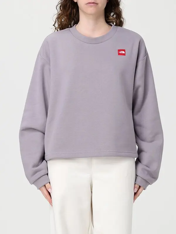 The North Face Crew Neck Sweatshirt With Logo - Grey