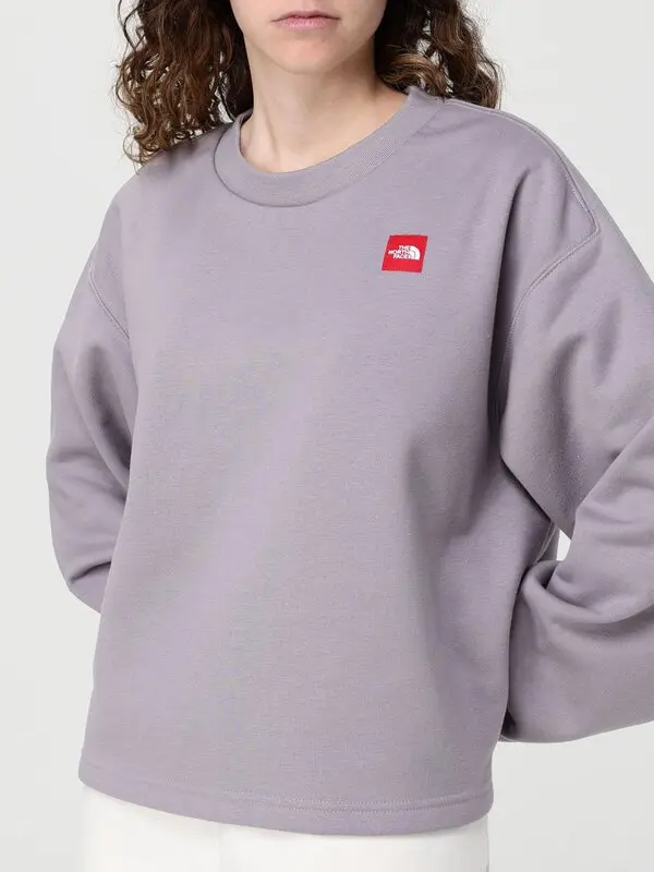 The North Face Crew Neck Sweatshirt With Logo - Grey