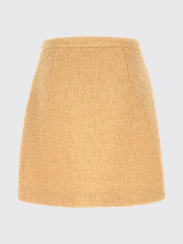 Valentino Garavani Vlogo Virgin Wool Mini Skirt