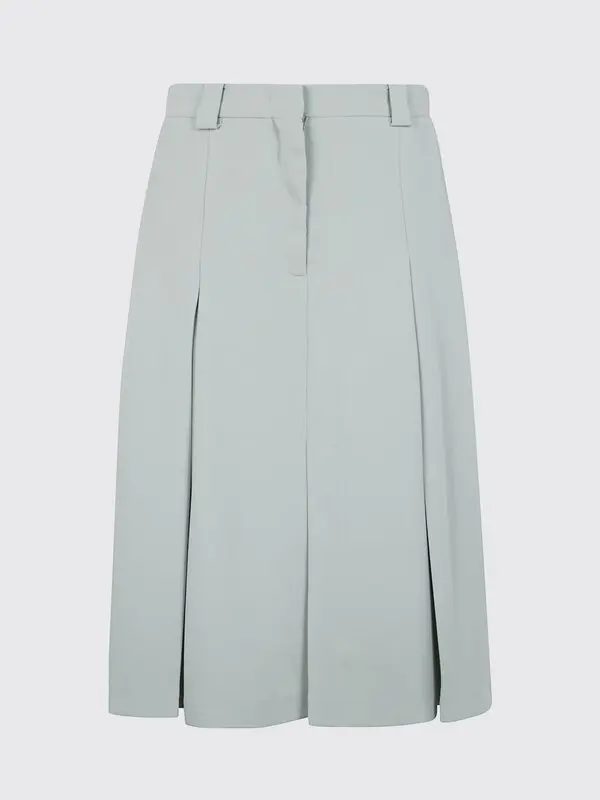 N° 21 Pleated Midi Skirt