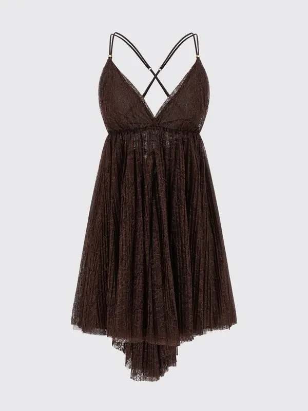 Elisabetta Franchi Lace Mini Dress
