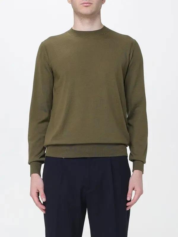 PAOLO PECORA Jumper Colour - Kaki