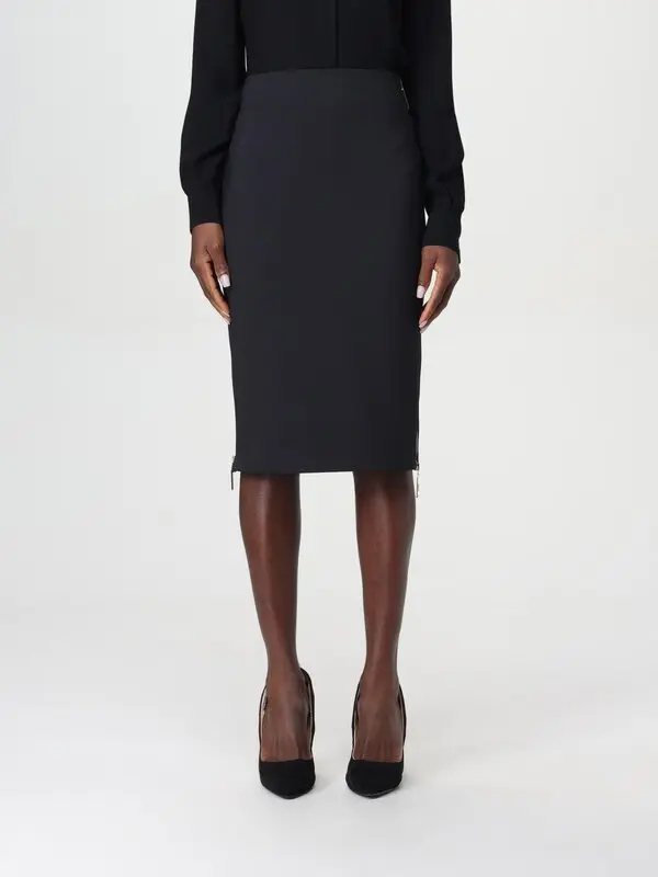 Elisabetta Franchi Zip Detail Skirt