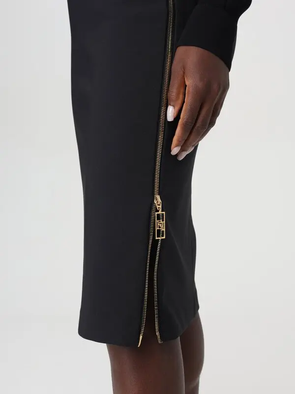 Elisabetta Franchi Zip Detail Skirt