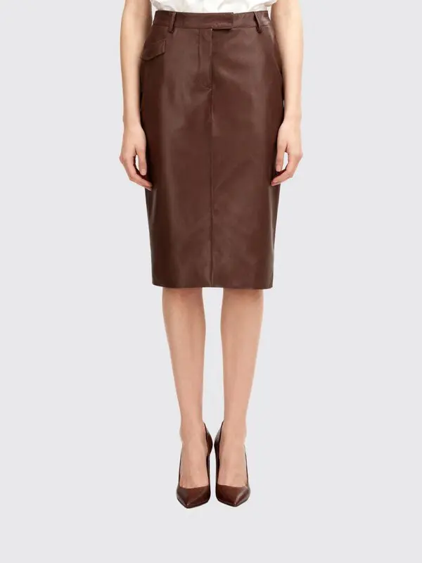 Giuseppe Di Morabito Leather Skirt