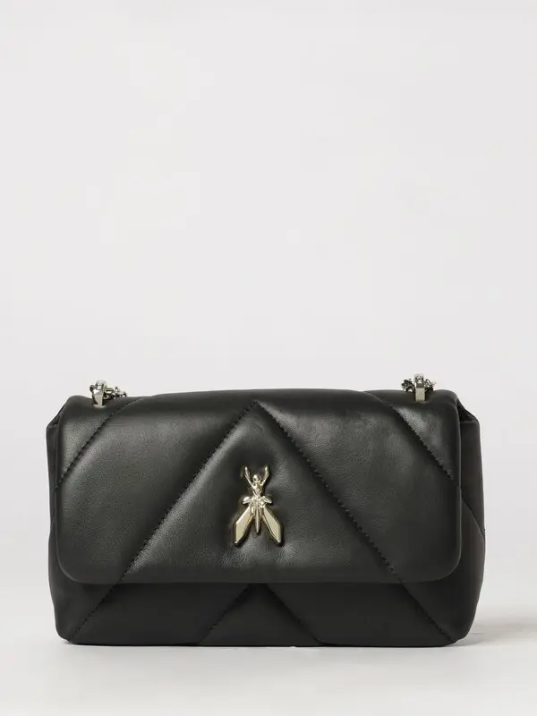Patrizia Pepe Quilted Leather Bag - White