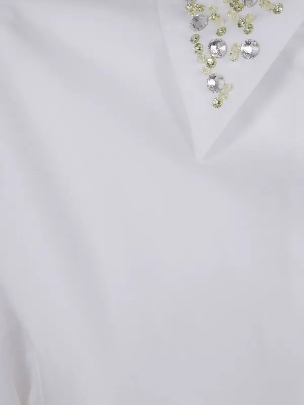 N° 21 Embellished Collared Shirt